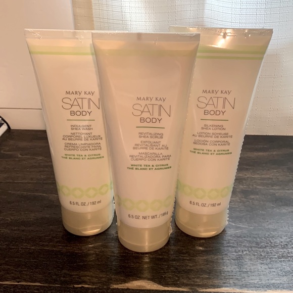 Mary Kay | Bath & Body | Mary Kay Satin Body 3 Piece Set | Poshmark